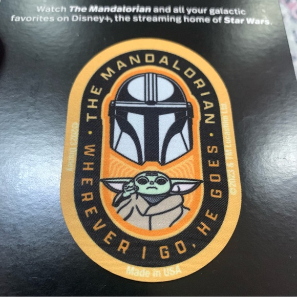 Disney | Accessories | Star Wars Mandalorian Patch Le Disney Parks ...